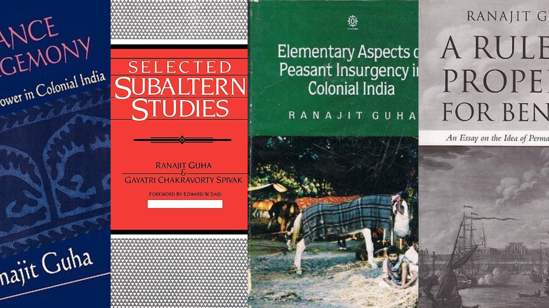 La lección de lucidez: Sobre Ranajit Guha (1923-2023)